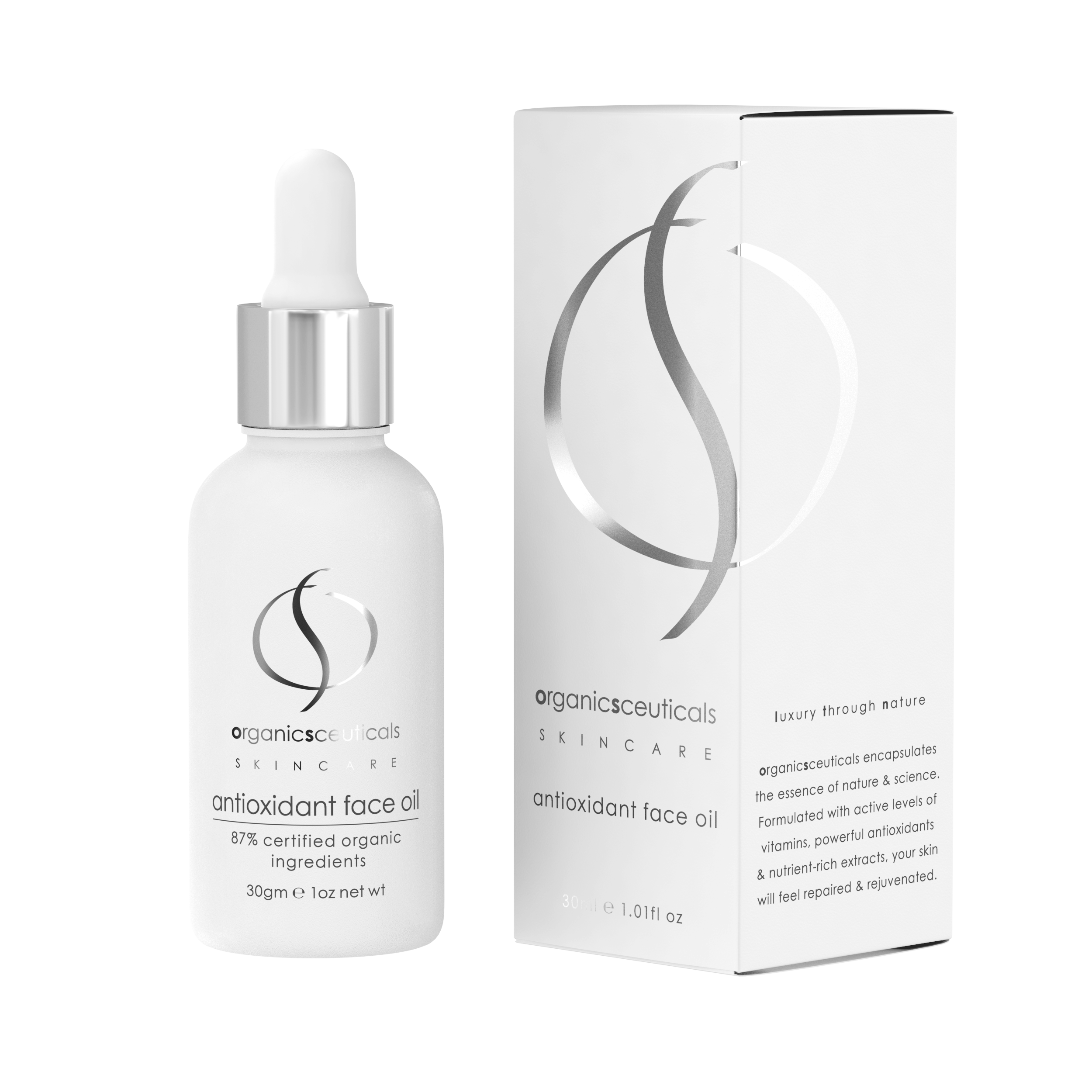 antioxidant face oil is 87% Organic – organicspa